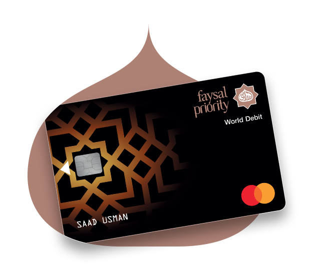 Priority World Debit Card | Faysal Bank Limited
