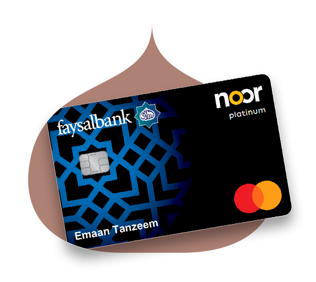 Noor Platinum Card | Faysal Bank Limited